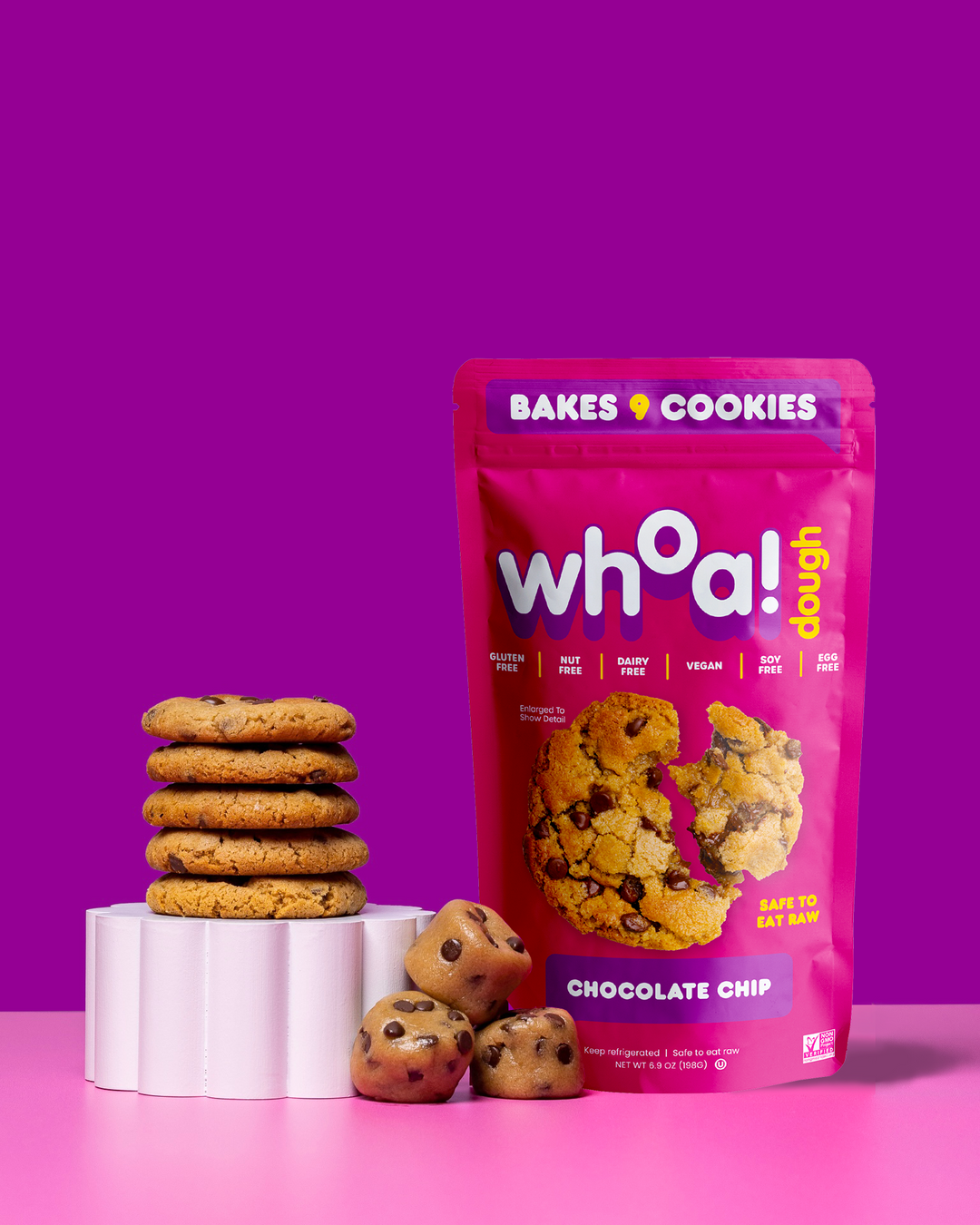 Ready to Bake Chocolate Chip – Whoa Dough