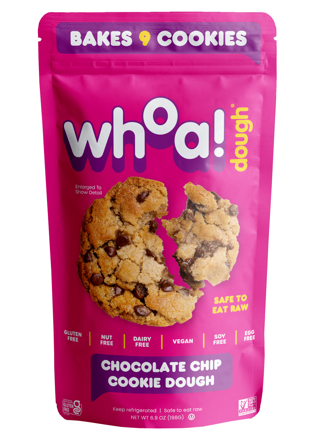 Ready to Bake Chocolate Chip – Whoa Dough